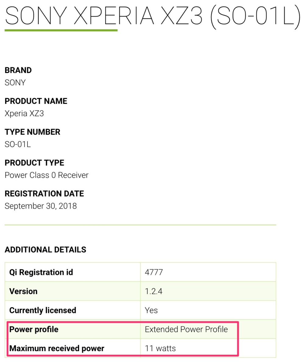 ワイヤレス充電(Qi)の高速充電「Extended Power Profile」は本当に早いのか？11W対応の「Xperia XZ3」で速度 ...